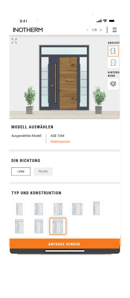 Haustür-Konfigurator - Inotherm